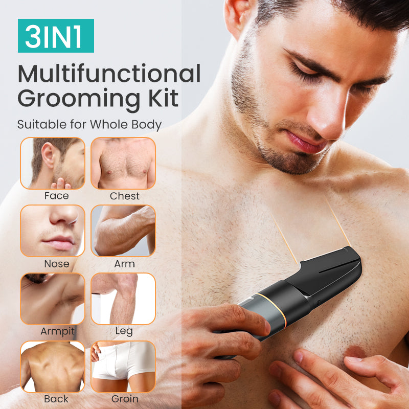 Kensen 3 In1 All Body hair shaver Combo Kits